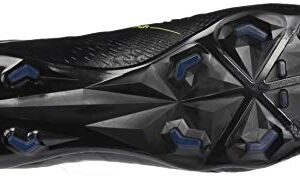 Nike Men's Football Soccer Shoe, Black Black Volt, 7