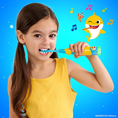 BriteBrush™ - Interactive Smart Kids Toothbrush featuring Baby Shark