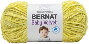 bernat baby velvet yarn, joyful gold