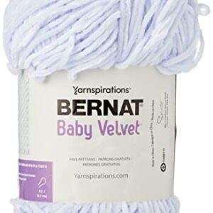 Bernat Baby Velvet Yarn, Sky Blue, 1 Count (Pack of 1)