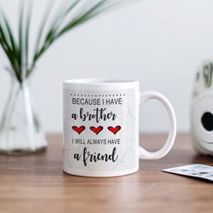 TIED RIBBONS Rakhi for Brother with Gift Set | Printed Coffee Mug (10 Oz) | Mini Card | Roli Chawal Packet - Raksha bandhan Rakhi Gifts for Brother Rakhi Set for Brother | Bhai Rakhi Thread