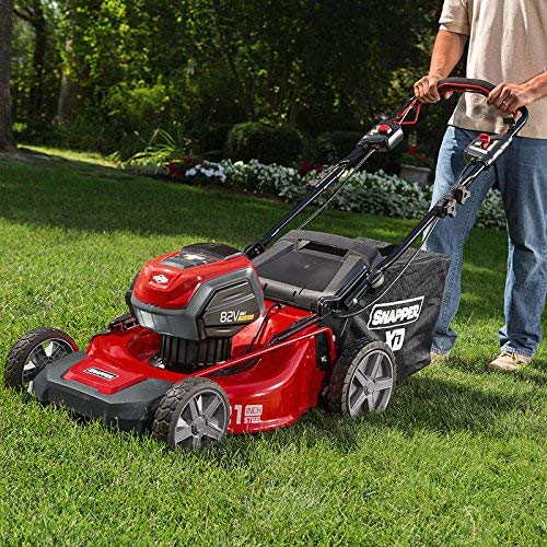 Electric Cordless 21-Inch Self-Propelled Lawnmower Kit with (2) 2.0 Batteries & (1) Rapid Charger, 1687914, SXD21SPWM82K (Renewed)Q