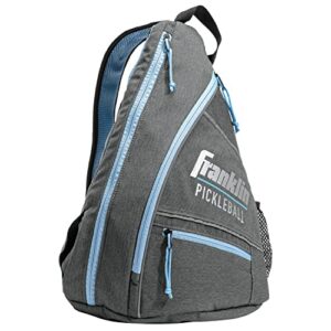 Franklin Sports Pickleball Bags - Pickleball Sling Bag Backpack for Gear + Equipment - Pickleball Bag for Men + Women - Holds Paddles, Pickleballs + Accessories - Official US Open Pickleball Bag