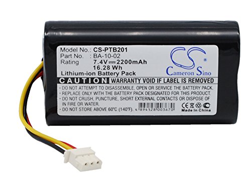 Estry 2200mAh Battery Replacement for Citizen CMP-10 Mobile Thermal Printer BA-10-02