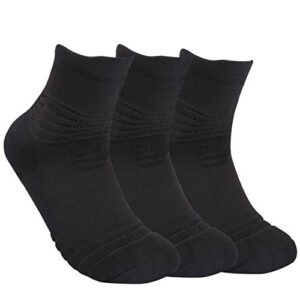 Disile Elite Basketball Socks, Cushioned Athletic Sports Crew Socks for Men & Women…