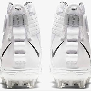 Nike Men's Force Savage Elite 2 Football Cleats, White | Black, 9.5