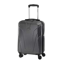 Samsonite Frontier Spinner Unisex Small Black Polycarbonate Luggage Bag TSA Approved Q12009001