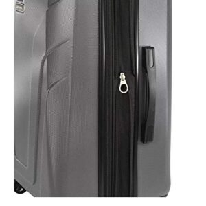 Samsonite Frontier Spinner Unisex Small Black Polycarbonate Luggage Bag TSA Approved Q12009001