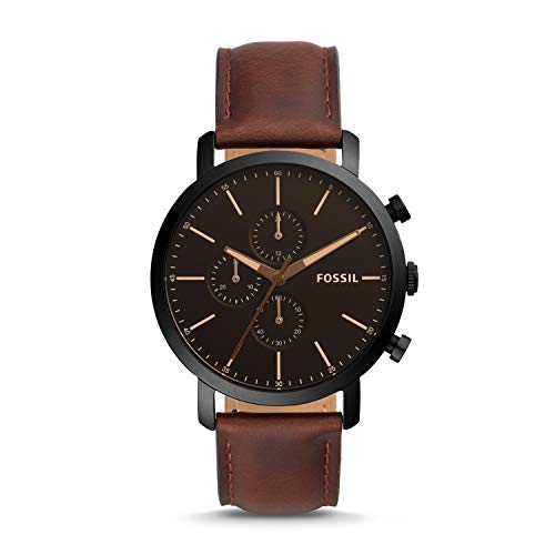 Luther Chronograph Brown Leather Watch