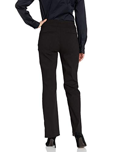 Briggs New York Women's Super Stretch Millennium Barely Boot Pull On Pant Pants, Black, 12