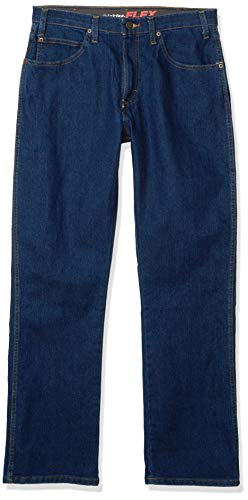 Dickies mens Active Waist 5-pocket Flex Performance Pants Jeans, Rinsed Indigo Blue, 36W x 30L US