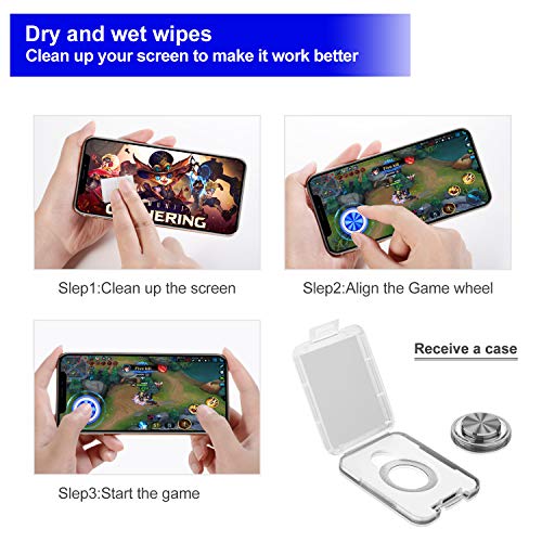 PEIPU Joystick for Mobile Phone Gaming Controller Gift Mobile Phone Game Joystick Game Control 2packs