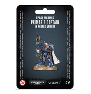 games workshop warhammer 40,000 40k space marines primaris captain in phobos armour