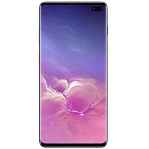 Samsung Galaxy S10+, unlocked, 128GB, Prism Black - GSM Carriers (Renewed)