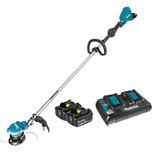 makita xru15pt 36v (18v x2) lxt® brushless string trimmer kit (5.0ah)