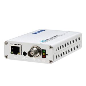 haiweitech hes-101 hevc encoder h.265 h.264 1080p@30 fps sd/hd/ 3g-sdi to ip encoder iptv hd video audio live streaming encoder hd-sdi transmitter with http, rtsp, udp, srt, hls, rtmp, multicast