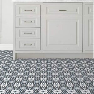 FloorPops FP2944 Sevilla Peel & Stick Floor Tiles, Multicolor