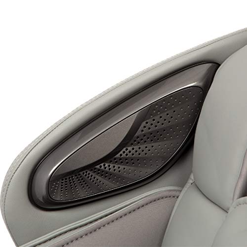 Osaki Os-Pro Admiral G Massage Chair With LED Light Control In Grey, Advanced 3D Technology, Auto Body Scan, L-Track Massage, Space Saving Technology, Zero Gravity Mode, 6 Massage Styles