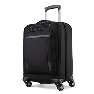 samsonite pro vertical spinner mobile office, black, one size