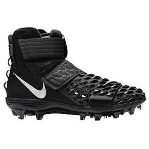 nike men's force savage elite 2 football cleats (15, black/white-m)