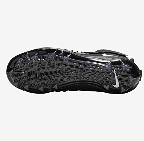 Nike Men's Force Savage Elite 2 Football Cleats (15, Black/White-M)