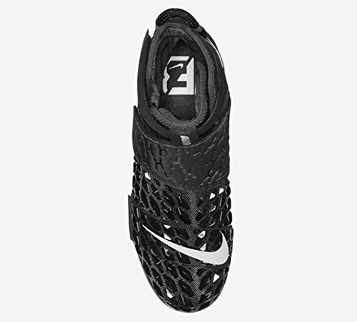 Nike Men's Force Savage Elite 2 Football Cleats (15, Black/White-M)