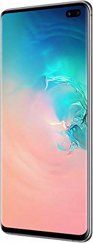 SAMSUNG Galaxy S10+ Plus 128GB+8GB RAM SM-G975U Dual Sim 6.4" LTE T-Mobile Locked Smartphone (Prism White)