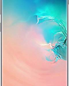 SAMSUNG Galaxy S10+ Plus 128GB+8GB RAM SM-G975U Dual Sim 6.4" LTE T-Mobile Locked Smartphone (Prism White)