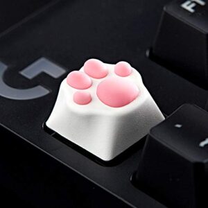 byhoo custom gaming key cap cat palm keycap for cherry mx switch machinery keyboard for esc key, metal cat claw keycap for fps moba game players, keyboard enthusiasts