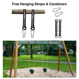 RedSwing High Back Toddler Bucket Swing Seat with Coated Chains, Heavy Duty Kids Swing Seat for Outside, Playground, Backyard, Swing Set Accessories