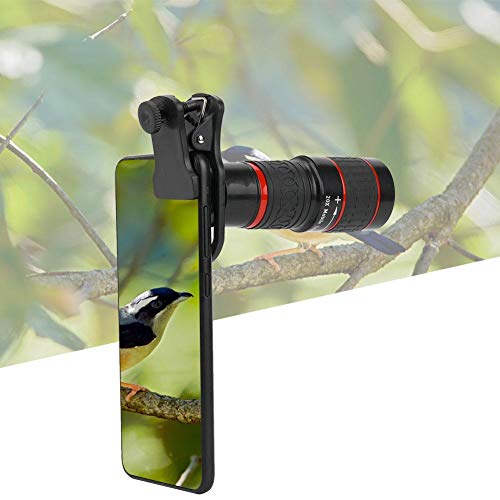 20X Zoom Telephoto Mobile Phone Lens with HD Eyepiece, Portable Long Focus Zoom Telephoto Lens with Clip for Smart Phone Tablet PC