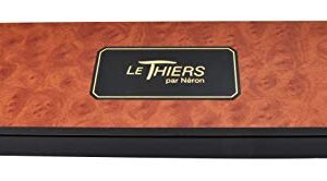 Le Thiers By Neron 2 Piece Laguiole Cheese Knife and Fork Set With Full Plexiglas Handles in Luxury Box