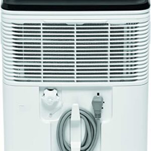 Frigidaire FFAD3533W1 Dehumidifier, Moderate Humidity 35 Pint Capacity with a Easy-to-Clean Washable Filter and Custom Humidity Control for maximized comfort, in White