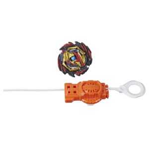 beyblade burst rise hypersphere venom devolos d5 starter pack - balance type battling top toy and right/left-spin launcher, ages 8 and up