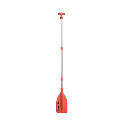 Attwood Emergency Telescoping Paddle for Boating, Collapsible, 24-inch to 54-inch, Orange