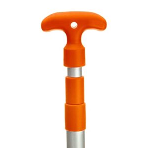 Attwood Emergency Telescoping Paddle for Boating, Collapsible, 24-inch to 54-inch, Orange