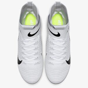 Nike Alpha Menace Elite 2 Men's Football Cleat Mens Ao3374-101 Size 12.5 White/Black/Grey