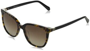 fossil women's female sunglass style fos 2094/g/s cat eye, havana, 53mm, 18mm