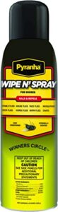 pyranha wipe & spray bov