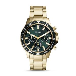 bannon multifunction gold-tone stainless steel watch