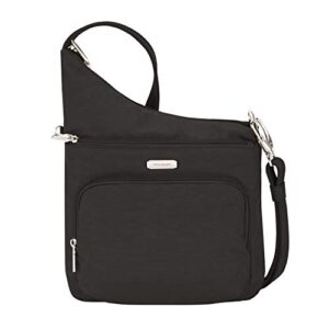 travelon crossbody, black, one size