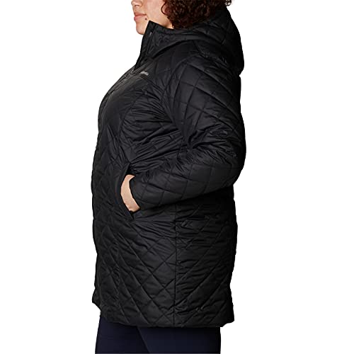 Columbia Women's Copper Crest Long Jacket, Black, Medium