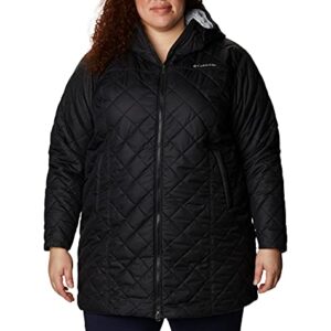 Columbia Women's Copper Crest Long Jacket, Black, Medium