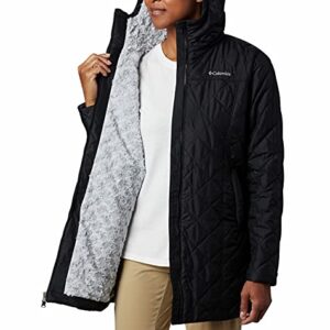 Columbia Women's Copper Crest Long Jacket, Black, Medium