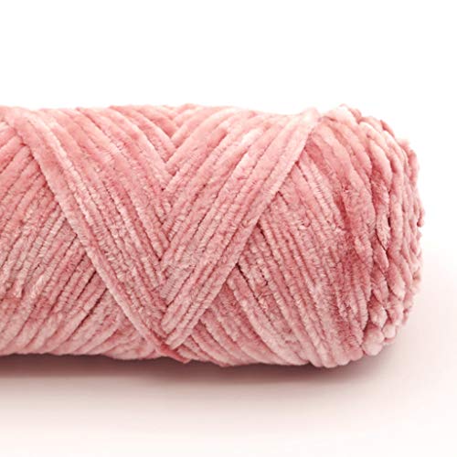 Velvet Chenille Yarn for Hand-Knitted Crochet Thread DIY Craft Scarf Sweater