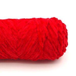 Velvet Chenille Yarn for Hand-Knitted Crochet Thread DIY Craft Scarf Sweater