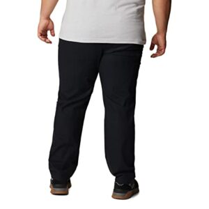 Columbia Flex ROC Pant Mens, Abyss, 42W x 32L Big Tall Black