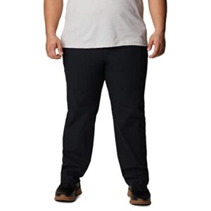 Columbia Flex ROC Pant Mens, Abyss, 42W x 32L Big Tall Black