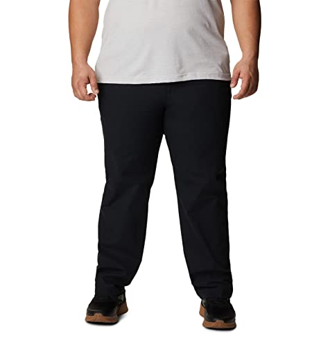 Columbia Flex ROC Pant Mens, Abyss, 42W x 32L Big Tall Black