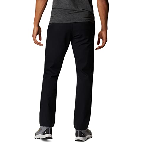 Columbia Flex ROC Pant Mens, Abyss, 42W x 32L Big Tall Black